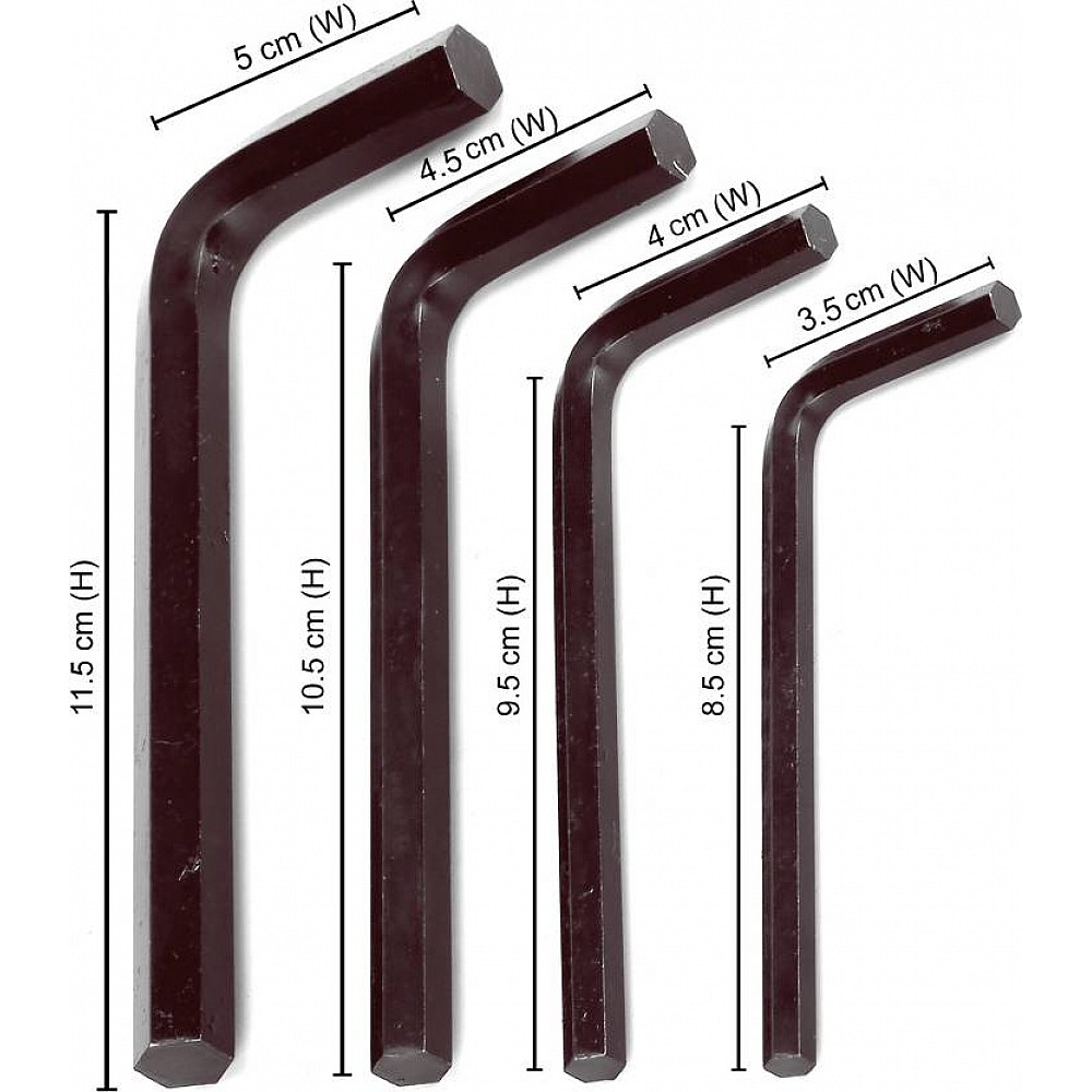 Taparia AKM-9 Allen Key Set (Pack of 9)
