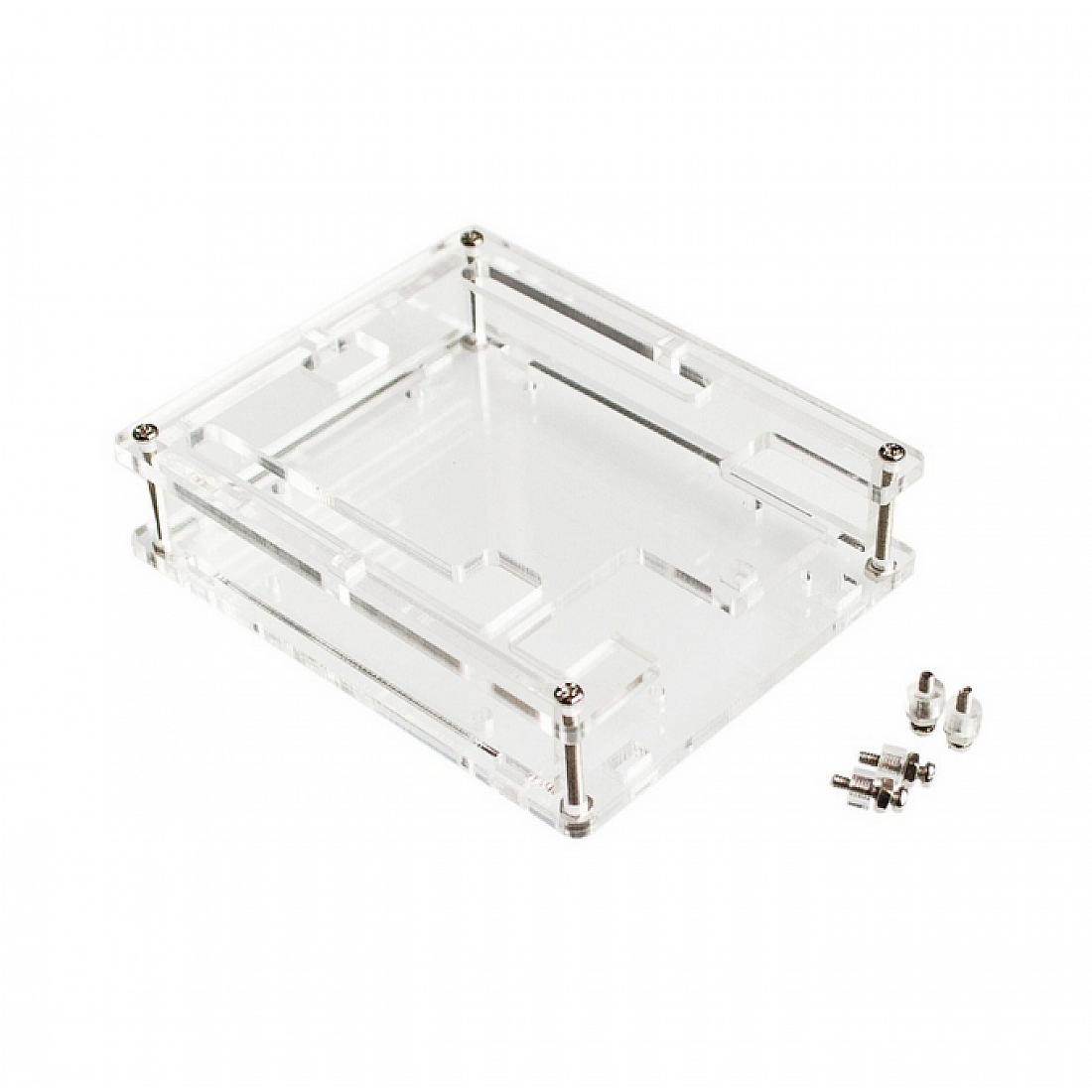 Transparent Acrylic Glossy Case Enclosure Box for Arduino UNO R3