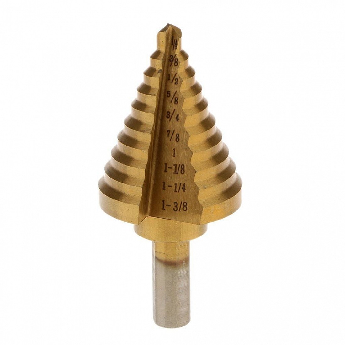 Triangular Shank HSS Steel Step Cone Drill Titanium Bit Hole Cutter 1 ...