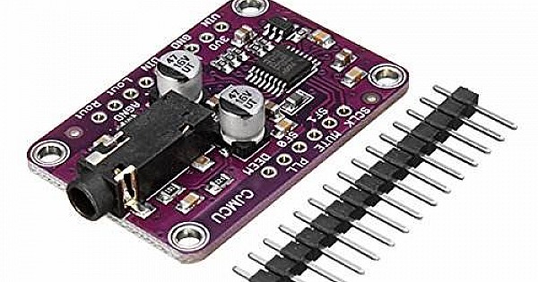 UDA1334A I2S DAC Stereo Decoder Module