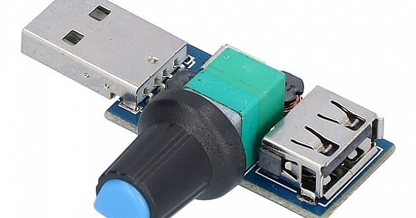 USB 12v DC Fan Speed Controller Board