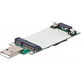 USB to MINIPCIE 4G module adapter board with SIM/UIM card holder
