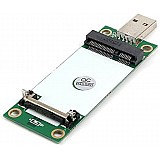 USB to MINIPCIE 4G module adapter board with SIM/UIM card holder