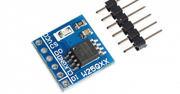 W25Q32 32M-Bit Flash Storage Module