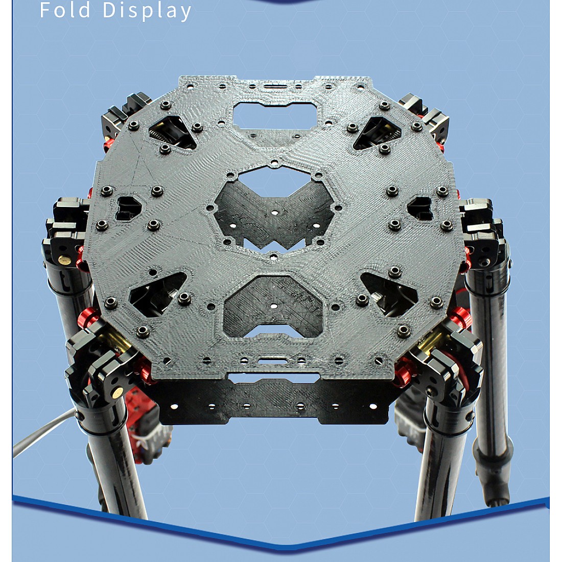 Z30 CNC Aluminum Folding Arm Tube Joint for Drone Frame