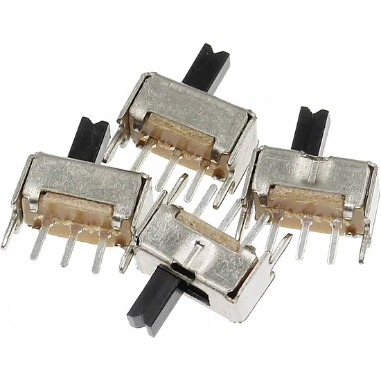 SS-12D07 3-Pin 1P2T Vertical Toggle Switch